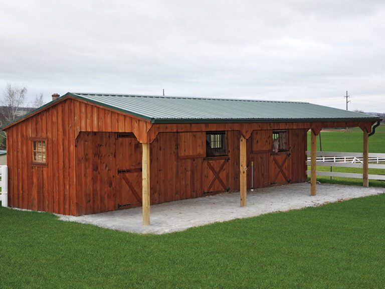 Row Barns - NorthEast Shed Builders Inc.